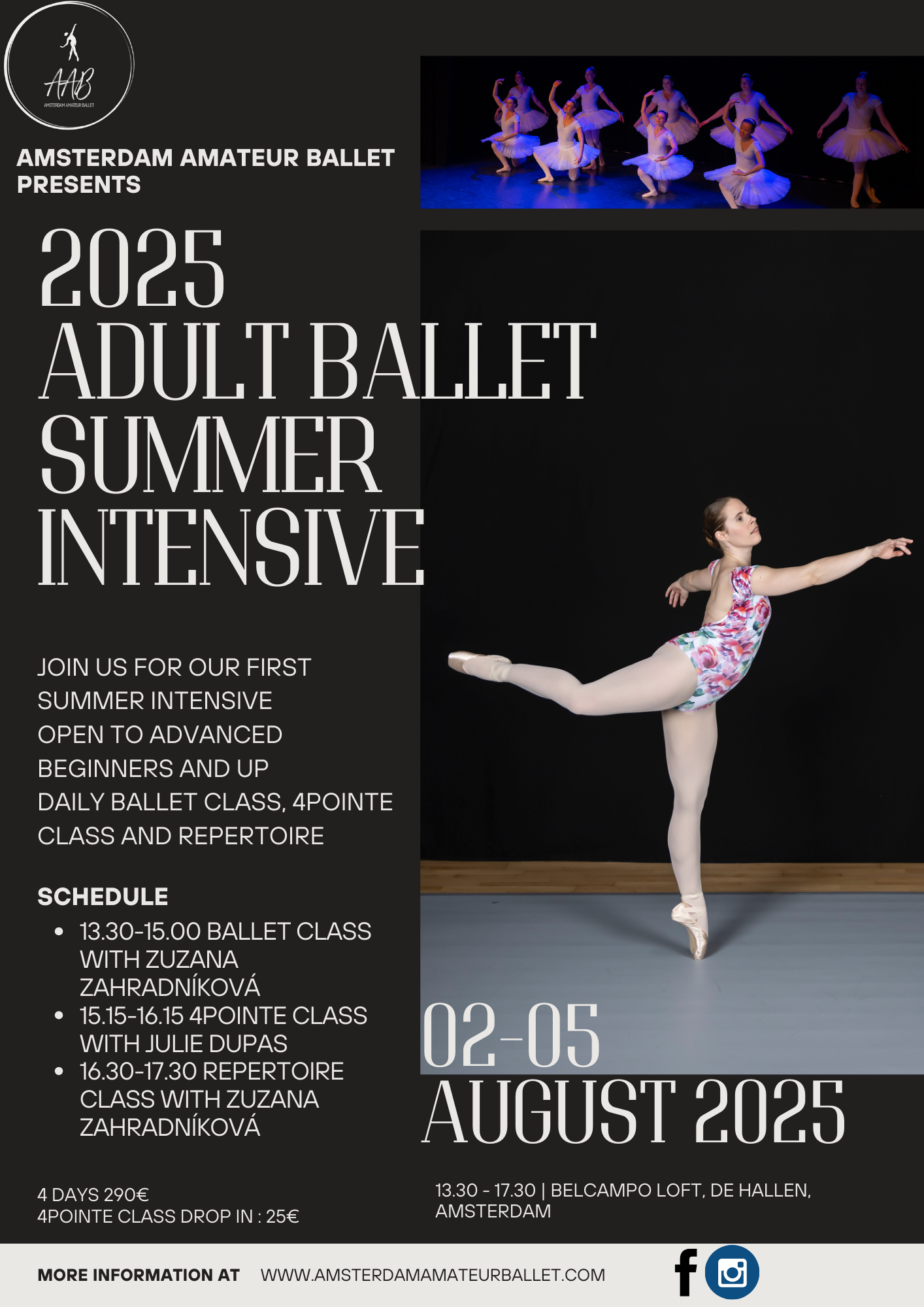 Coming soon – Amsterdam Amateur Ballet